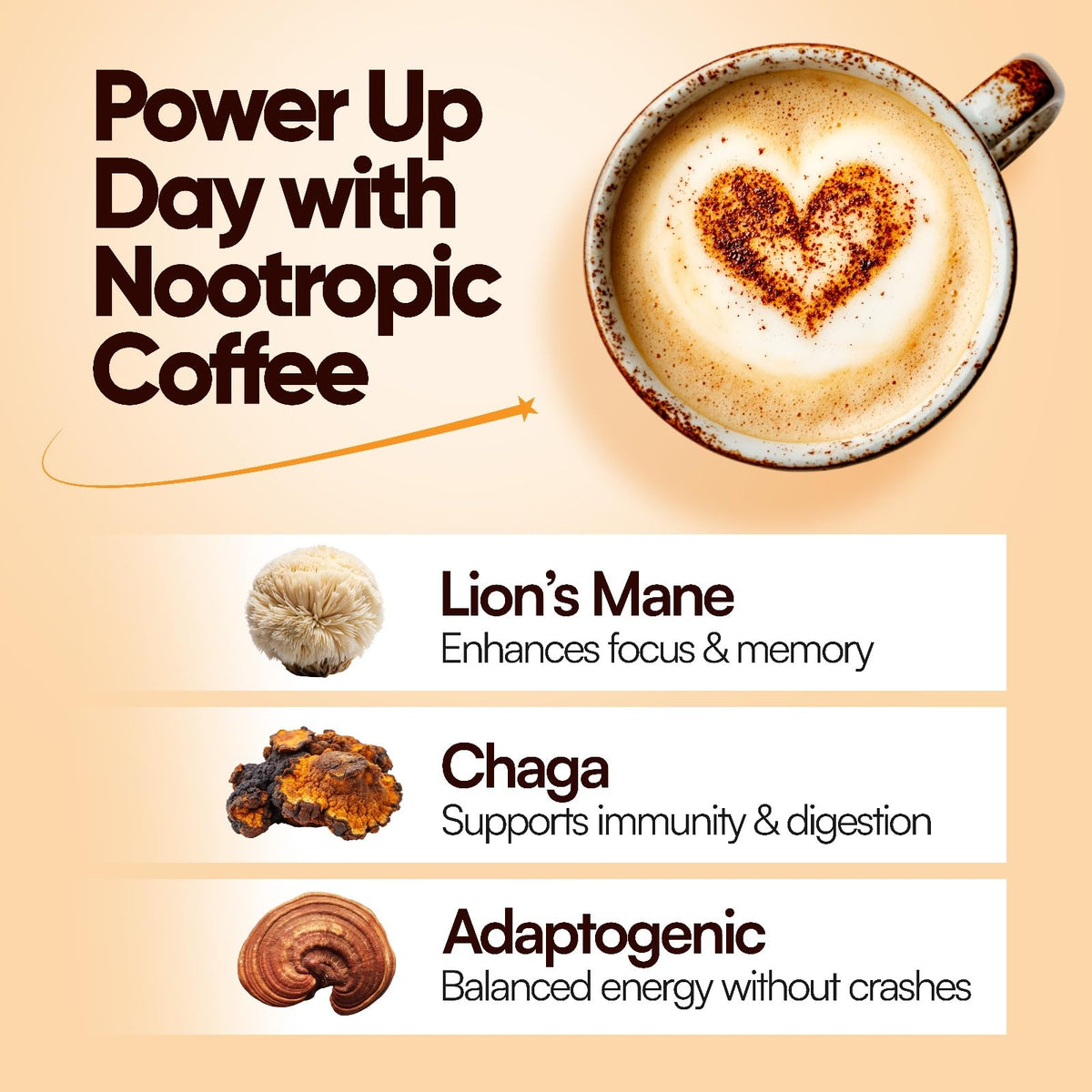 healthy mushroom coffee for energy