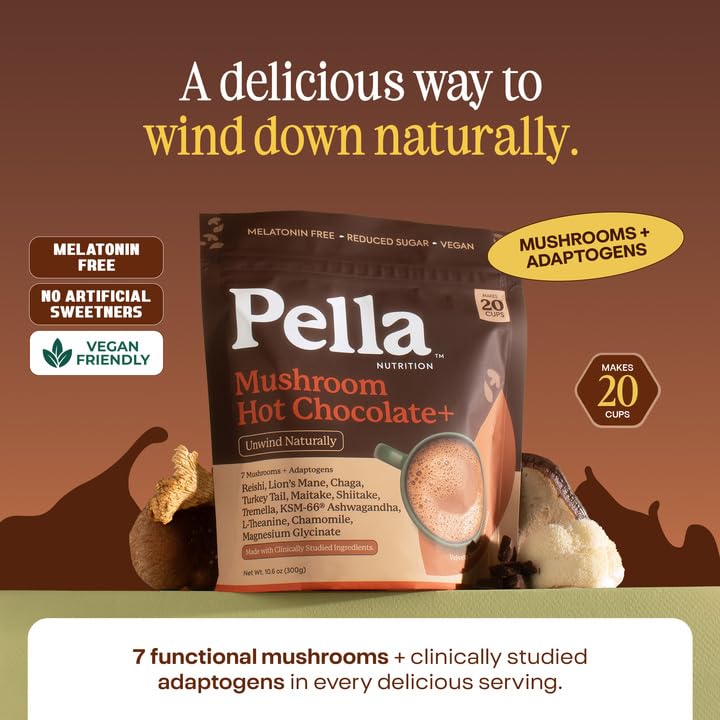 healthy mushroom hot chocolate mix