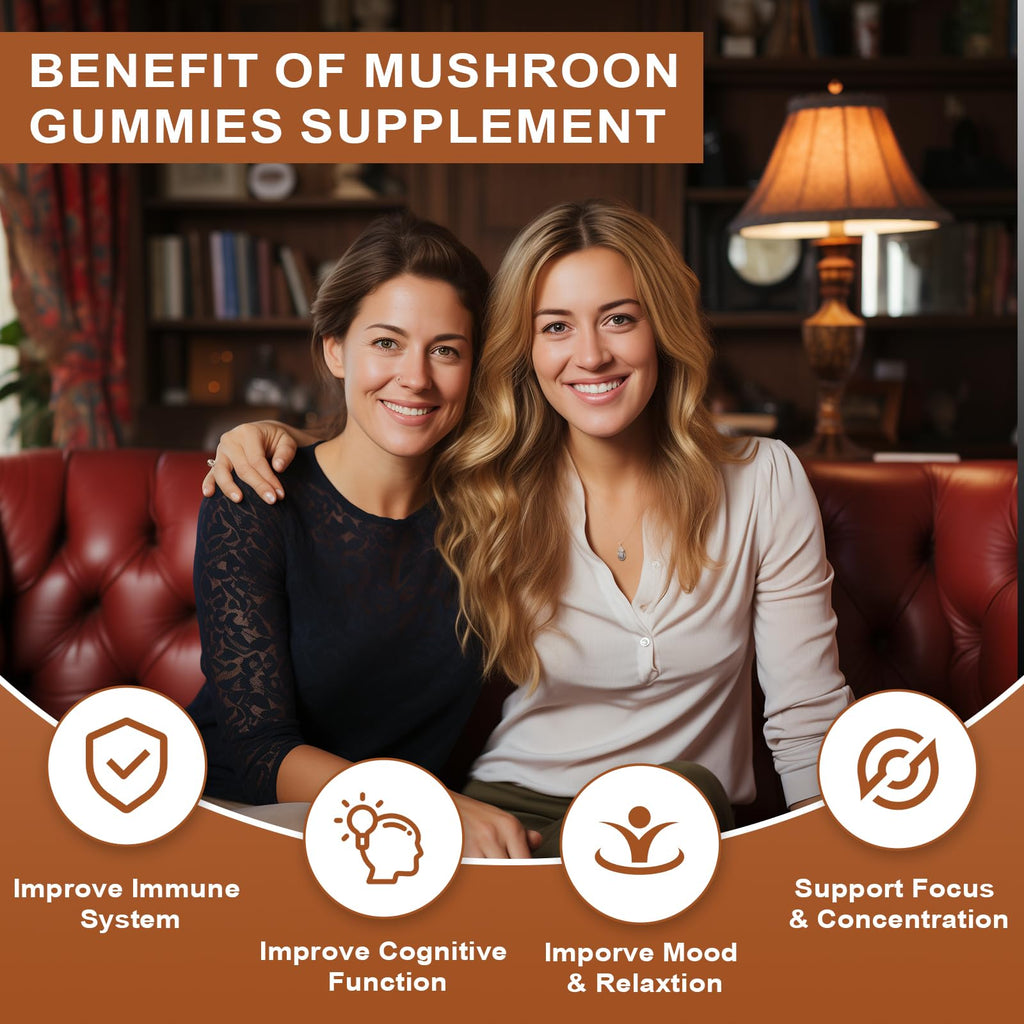 healthy mushroom supplement for immunity