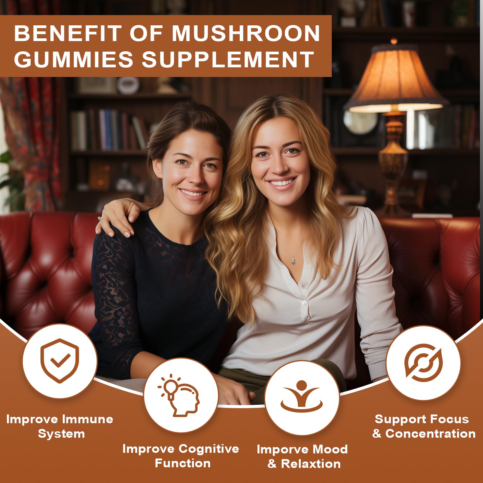 healthy mushroom supplement for immunity