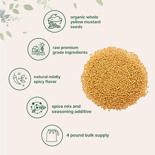 healthy mustard seeds for homemade recipes