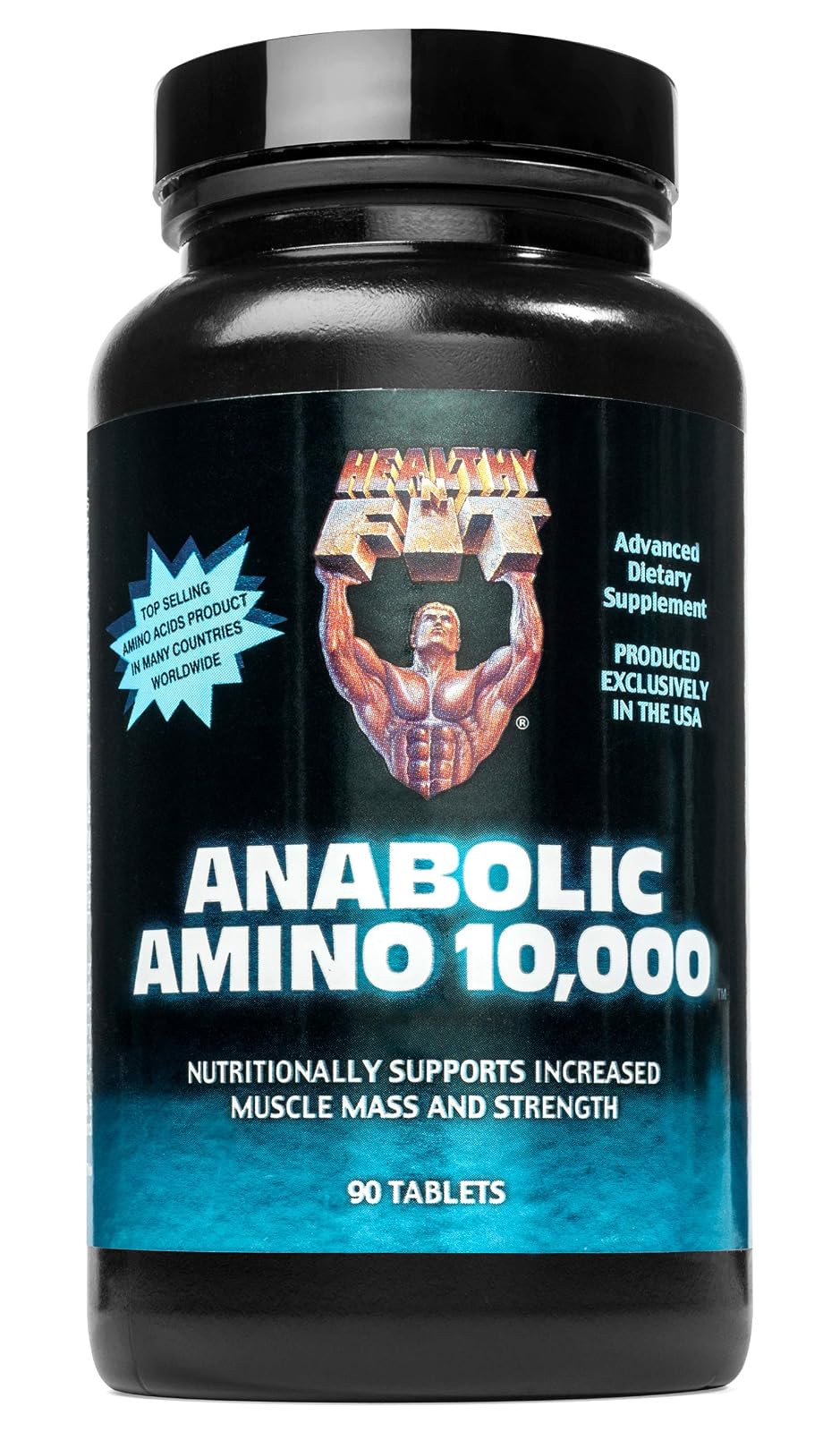 Healthy 'N Fit BCAA tablets for recovery