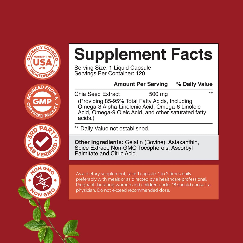 Healthy omega 3 fatty acids
