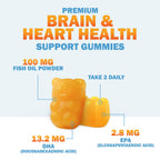 Healthy omega 3 fish oil supplement