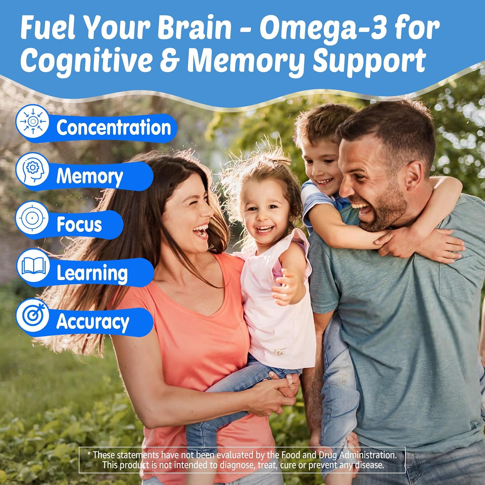 Healthy omega-3 gummy vitamins