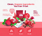 Healthy organic beet root supplement