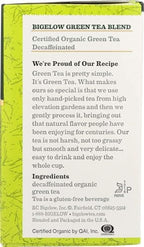 healthy organic green tea choice