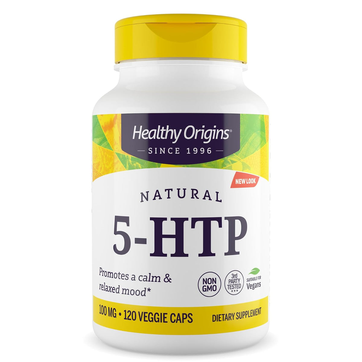 Healthy Origins 5-HTP veggie capsules