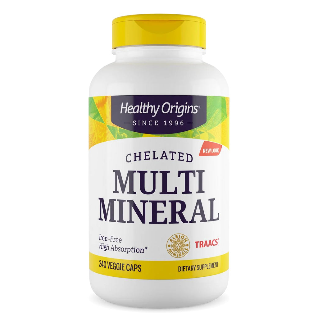 Healthy Origins chelated multi mineral capsules