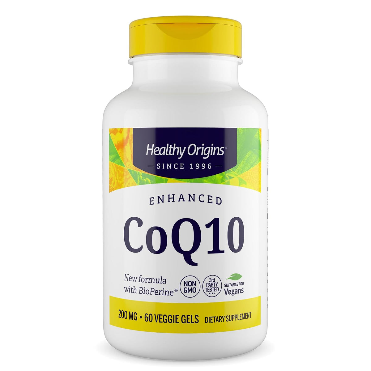 Healthy Origins CoQ10 veggie gels