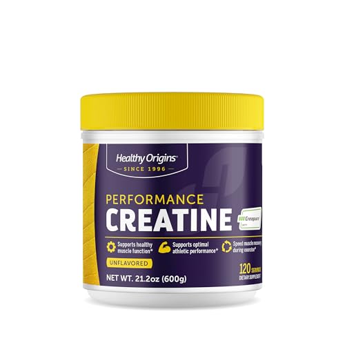 Healthy Origins creatine monohydrate powder