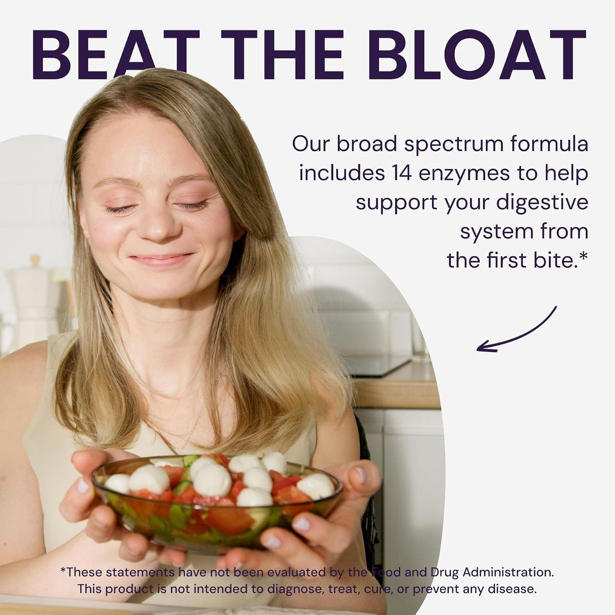Healthy Origins digestive enzymes for bloating relief