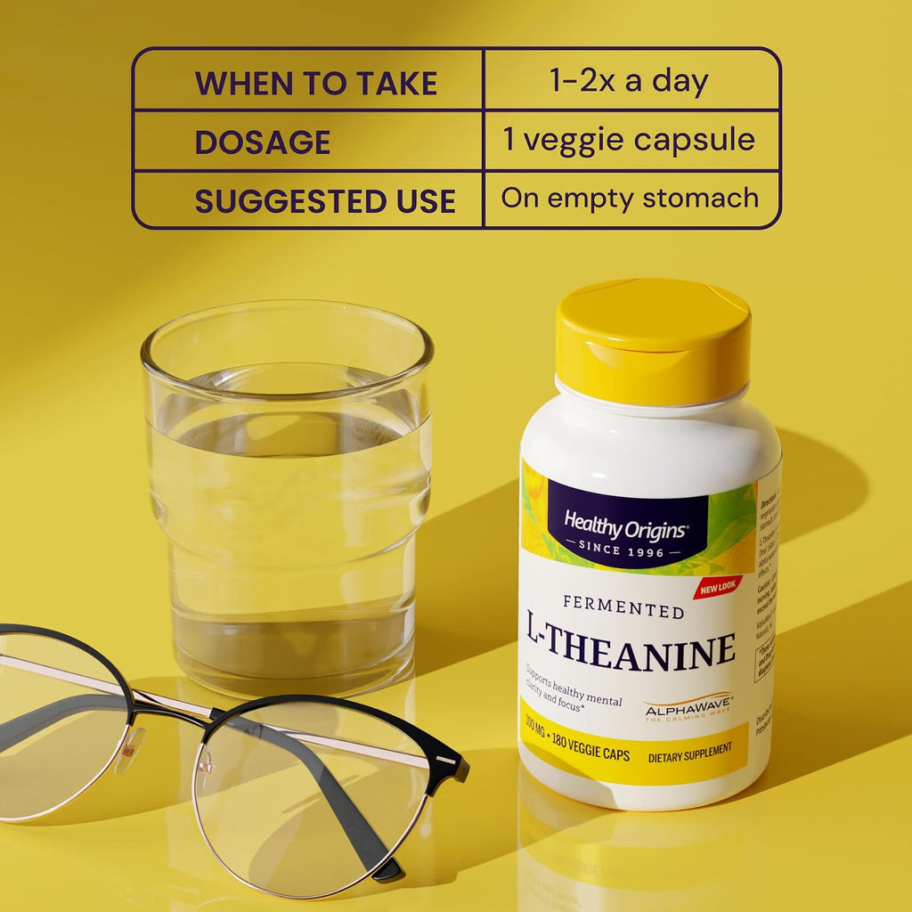 healthy origins l-theanine benefits