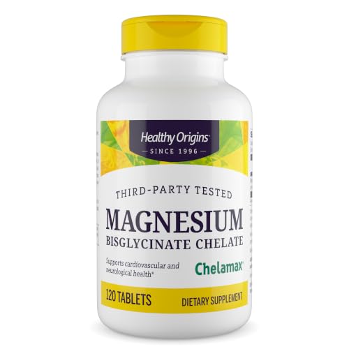 Healthy Origins magnesium bisglycinate supplement