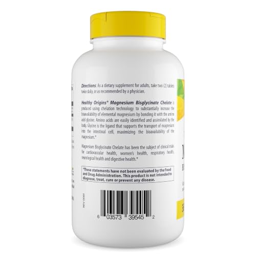 healthy origins magnesium tablets