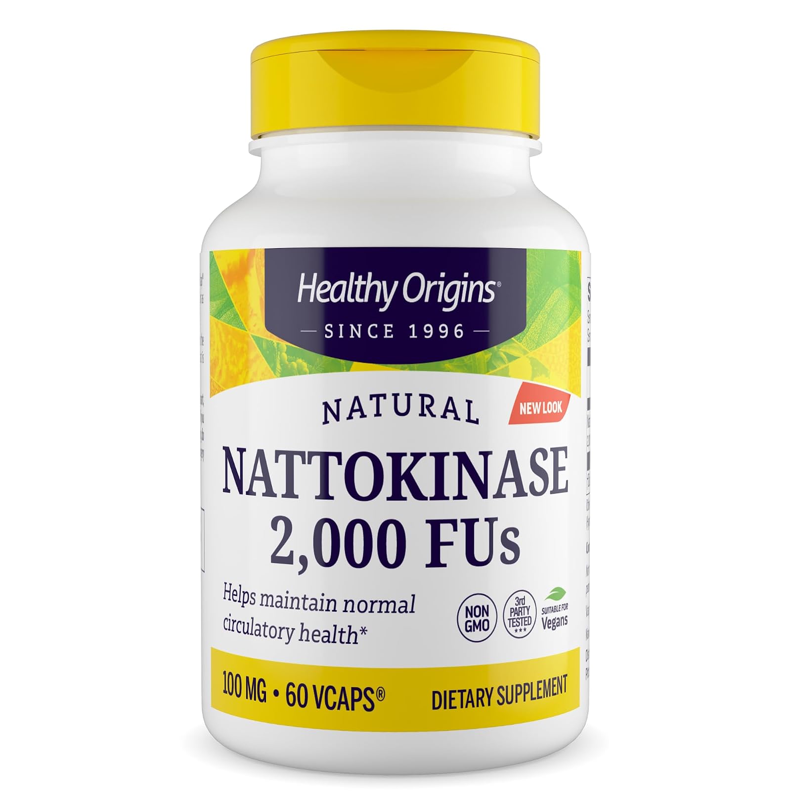 Healthy Origins nattokinase veggie caps