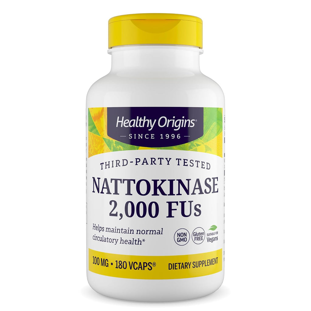 Healthy Origins nattokinase veggie caps