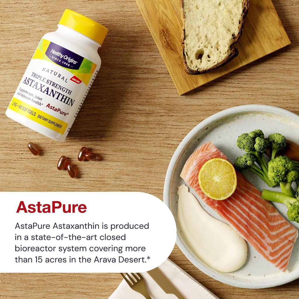 Healthy Origins natural astaxanthin source