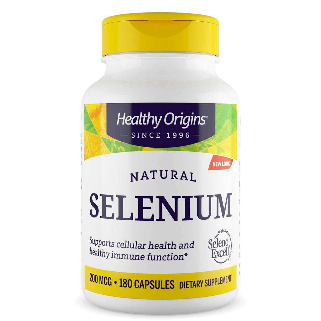 Healthy Origins selenium antioxidant benefits