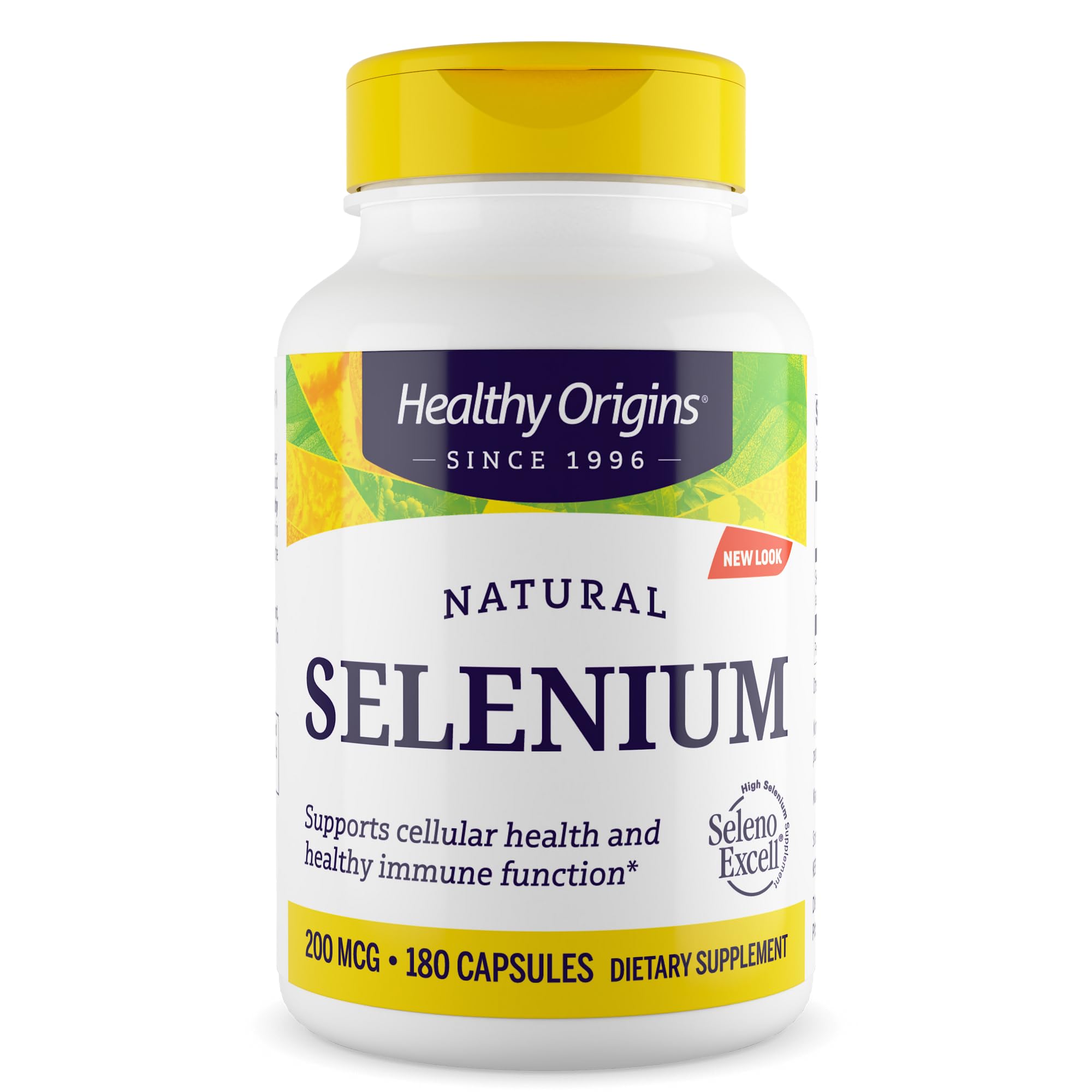 Healthy Origins selenium capsules for health
