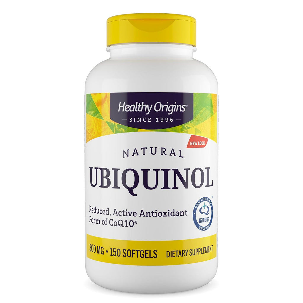 Healthy Origins Ubiquinol CoQ10 benefits