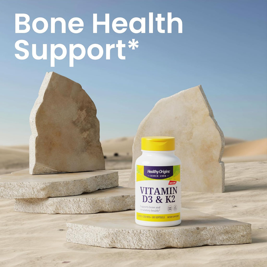 Healthy Origins vitamin D3 180 count