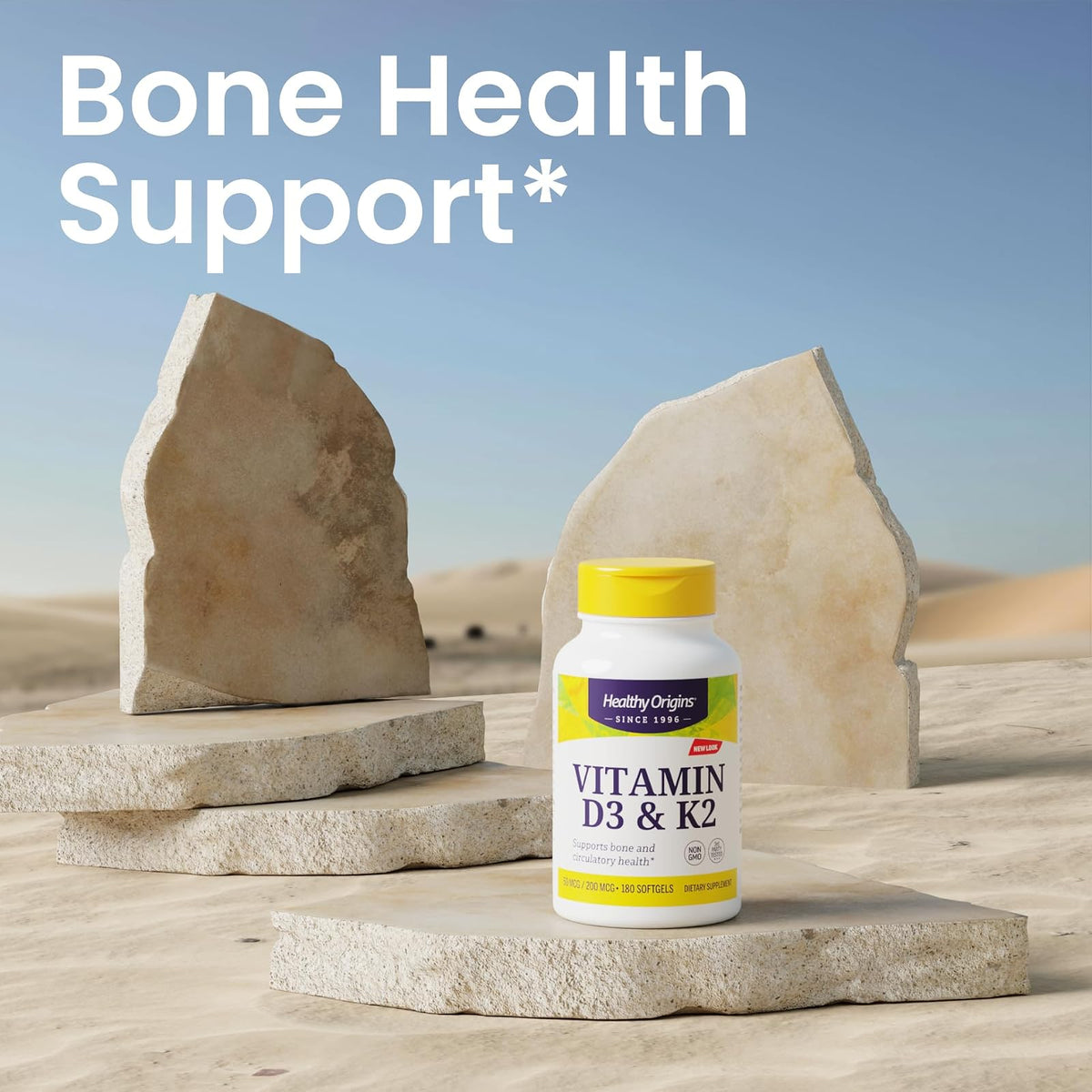 Healthy Origins vitamin D3 180 count