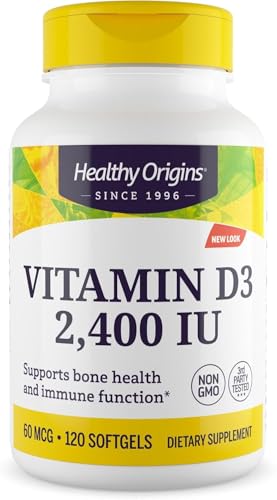 Healthy Origins Vitamin D3 benefits