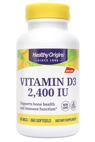 Healthy Origins Vitamin D3 soft gels