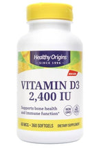 Healthy Origins Vitamin D3 soft gels