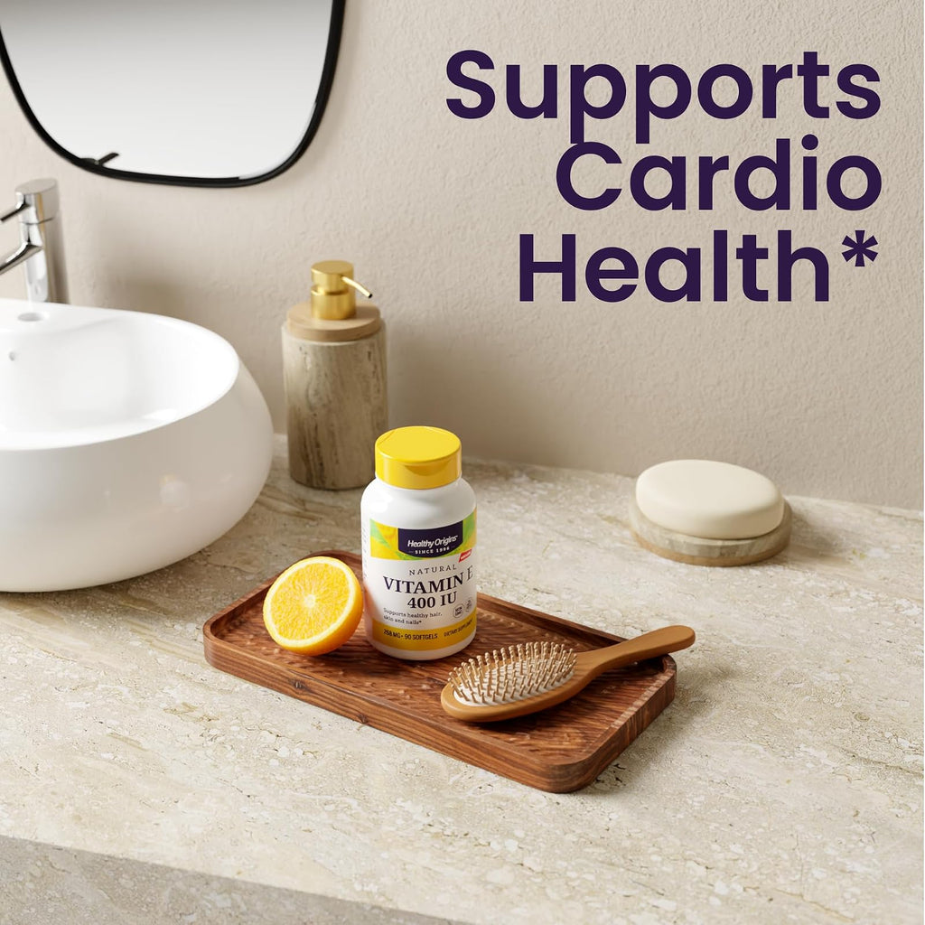 healthy origins vitamin e 400 iu