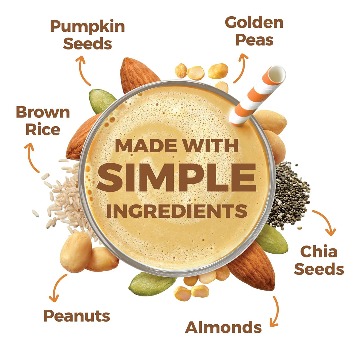 healthy peanut butter protein shake mix