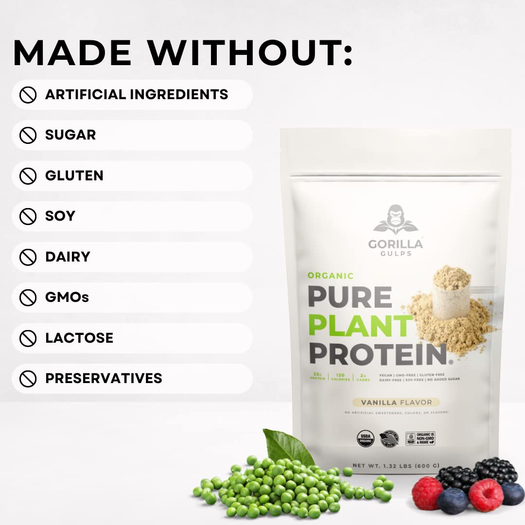 Healthy plant-based protein for athletes