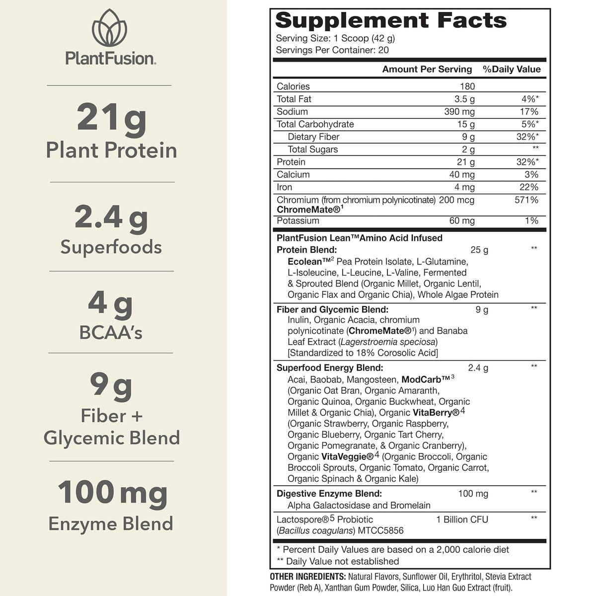 healthy plant based protein option