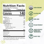 Healthy plant-based protein supplement