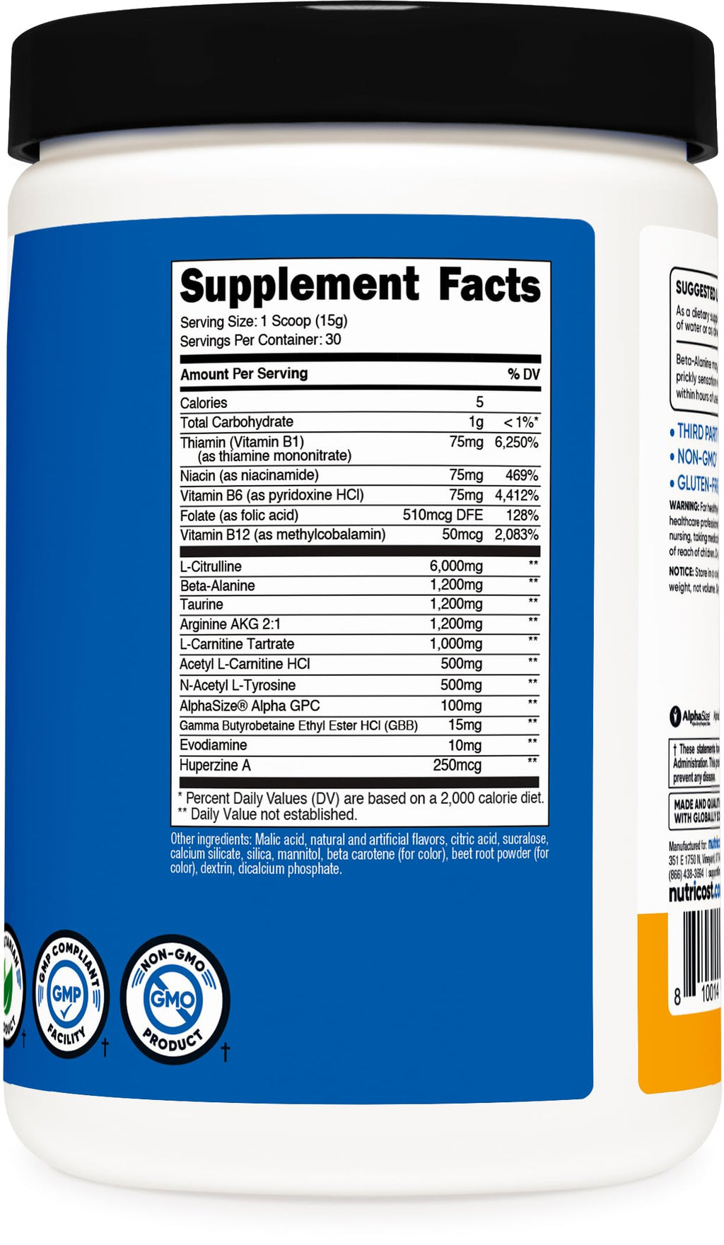 Healthy pre-workout powders for athletes