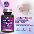 Healthy pregnancy with prenatal softgels