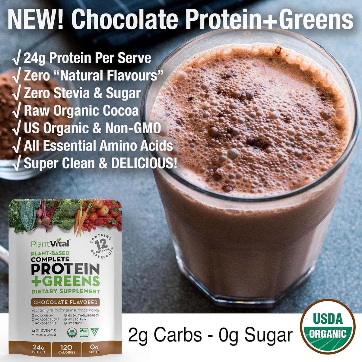 Healthy protein powder for baking
