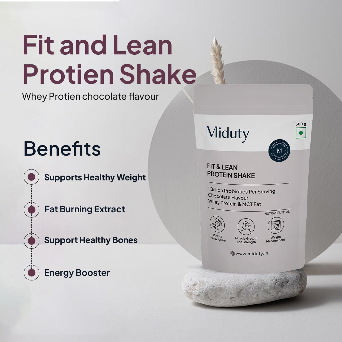 healthy protein shake with xylitol and stevia