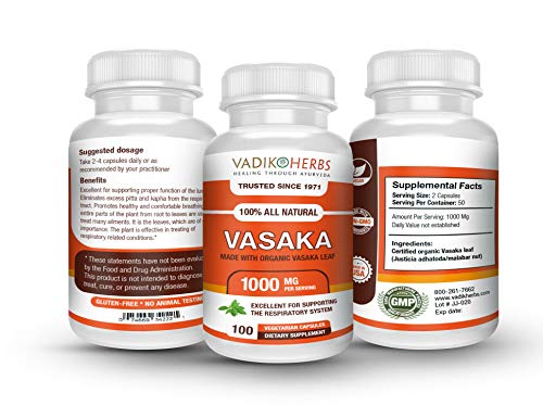healthy respiration support with vasaka