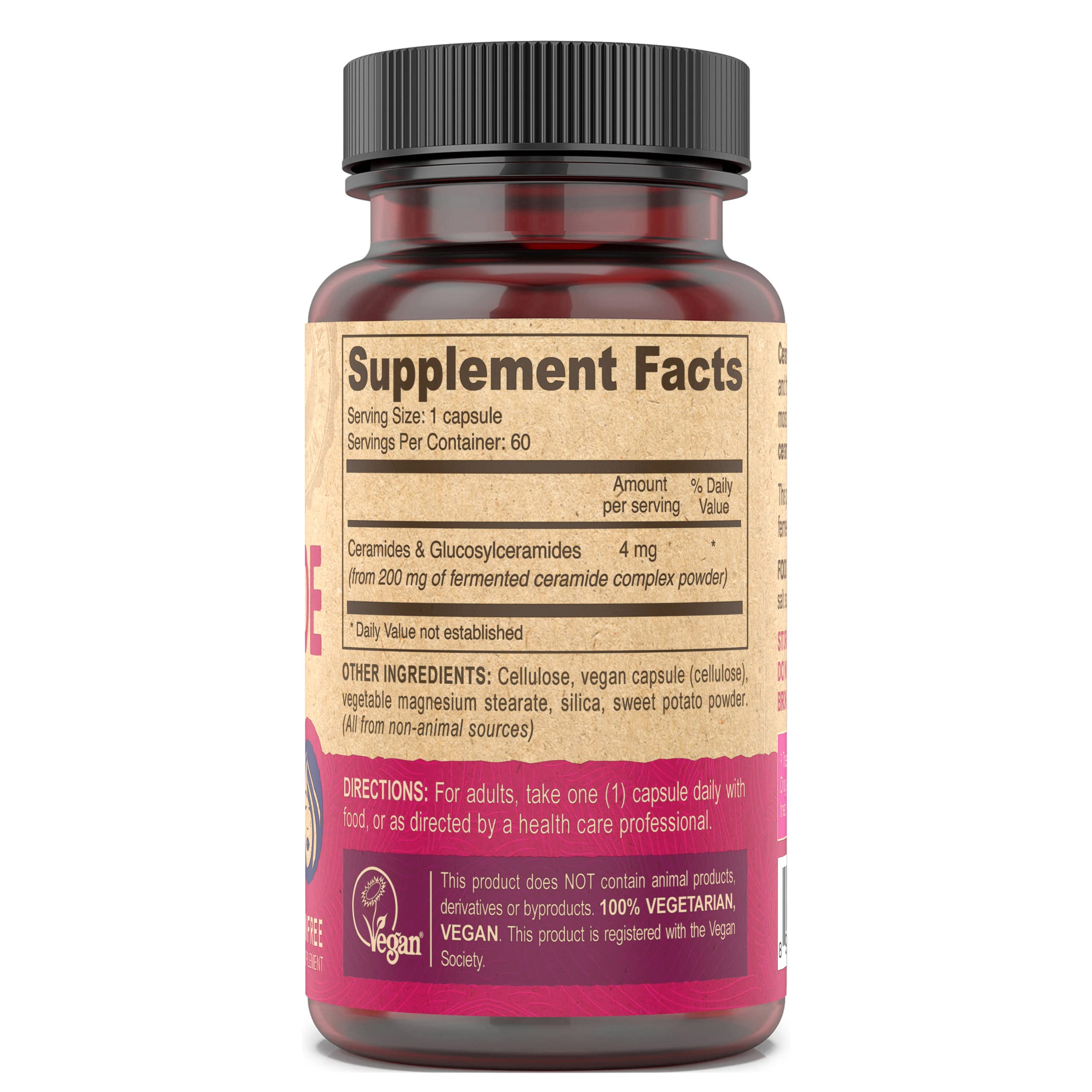 healthy skin vitamins with ceramides