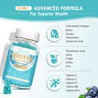 healthy skin with biotin gummies