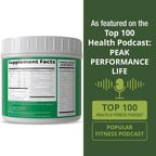 healthy skin with collagen powder