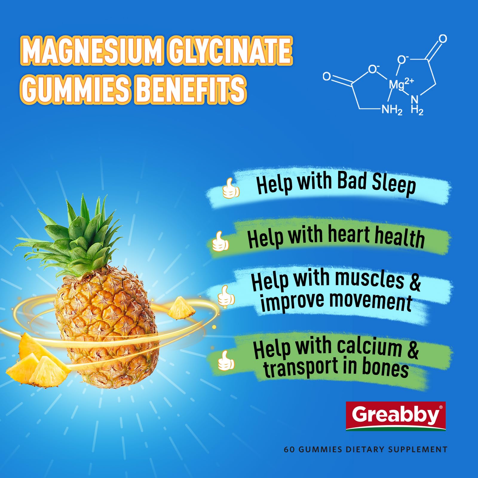 Healthy sleep support with magnesium