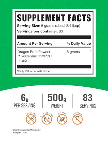 healthy smoothie ingredient dragon fruit