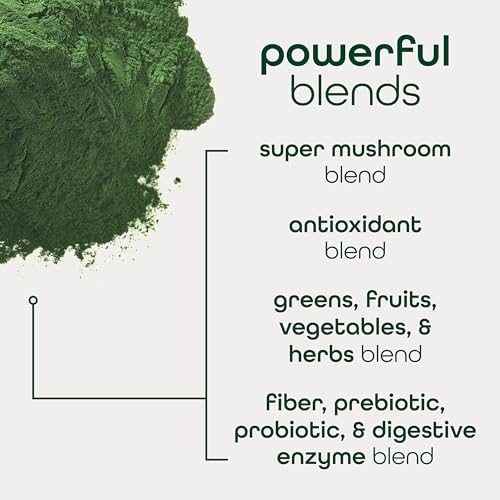 Healthy smoothie ingredient with alfalfa