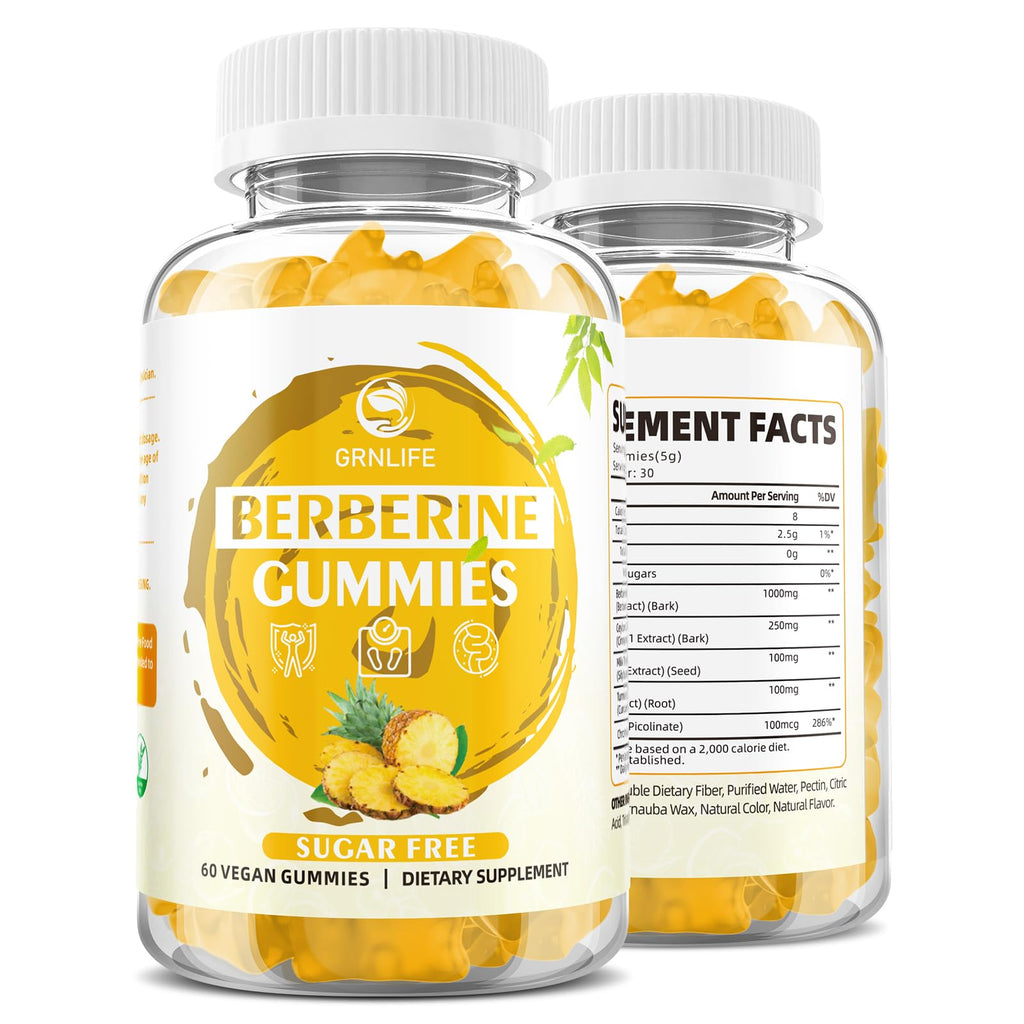 healthy snack alternative berberine gummies