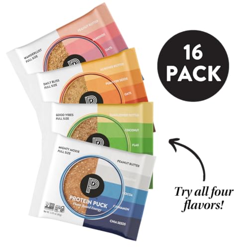 healthy snack protein puck bars