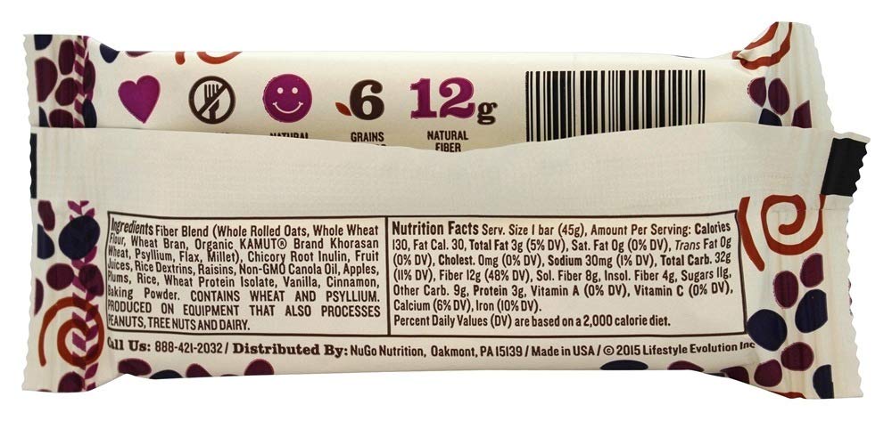 healthy snack with fiber boost
