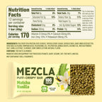 healthy snack with matcha protein